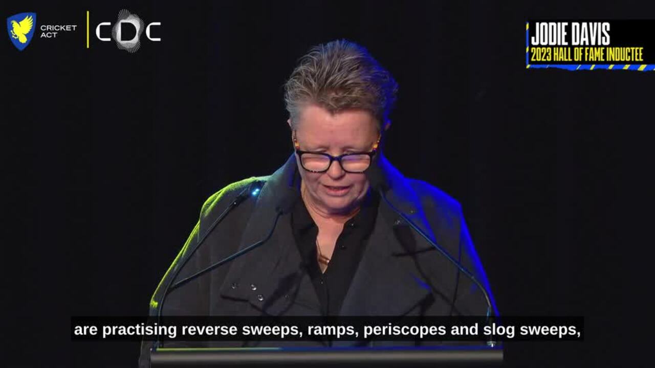 Jodie Davis Hall of Fame acceptance speech – Women & Girls Week 2023 ...