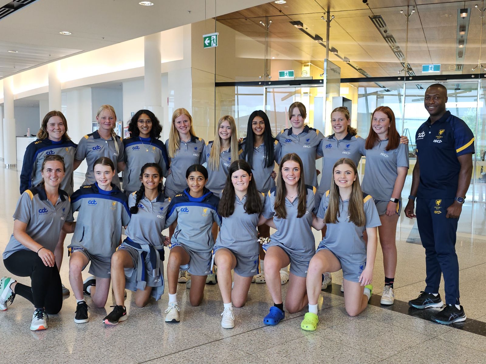 ACT squad in Hobart for Under 16s Female National Championships ...