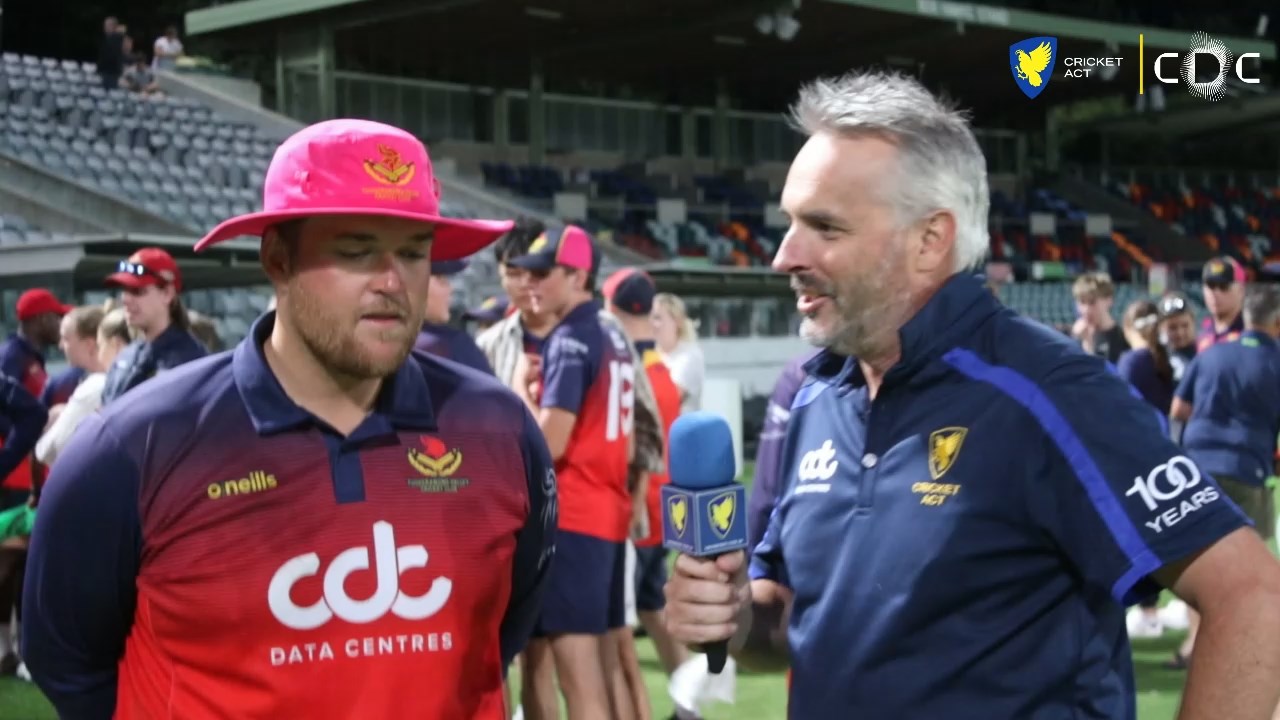 Craig Devoy speaks about Tuggernaong's T20 Grand Final victory – 18 ...